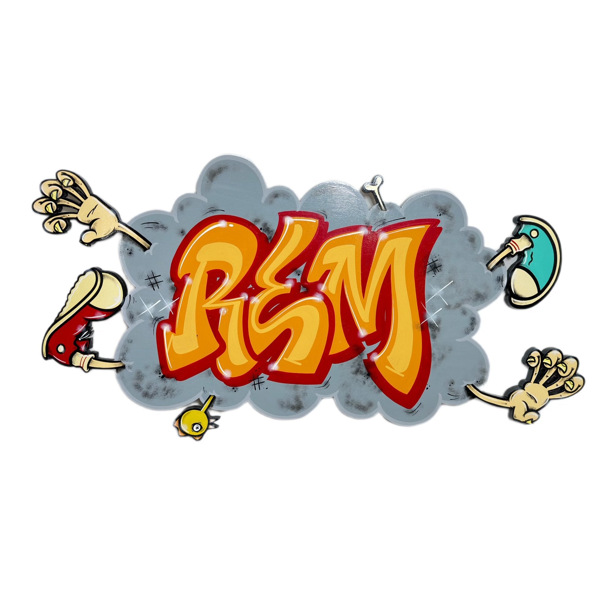 Original Artwork – Red Eye Mob